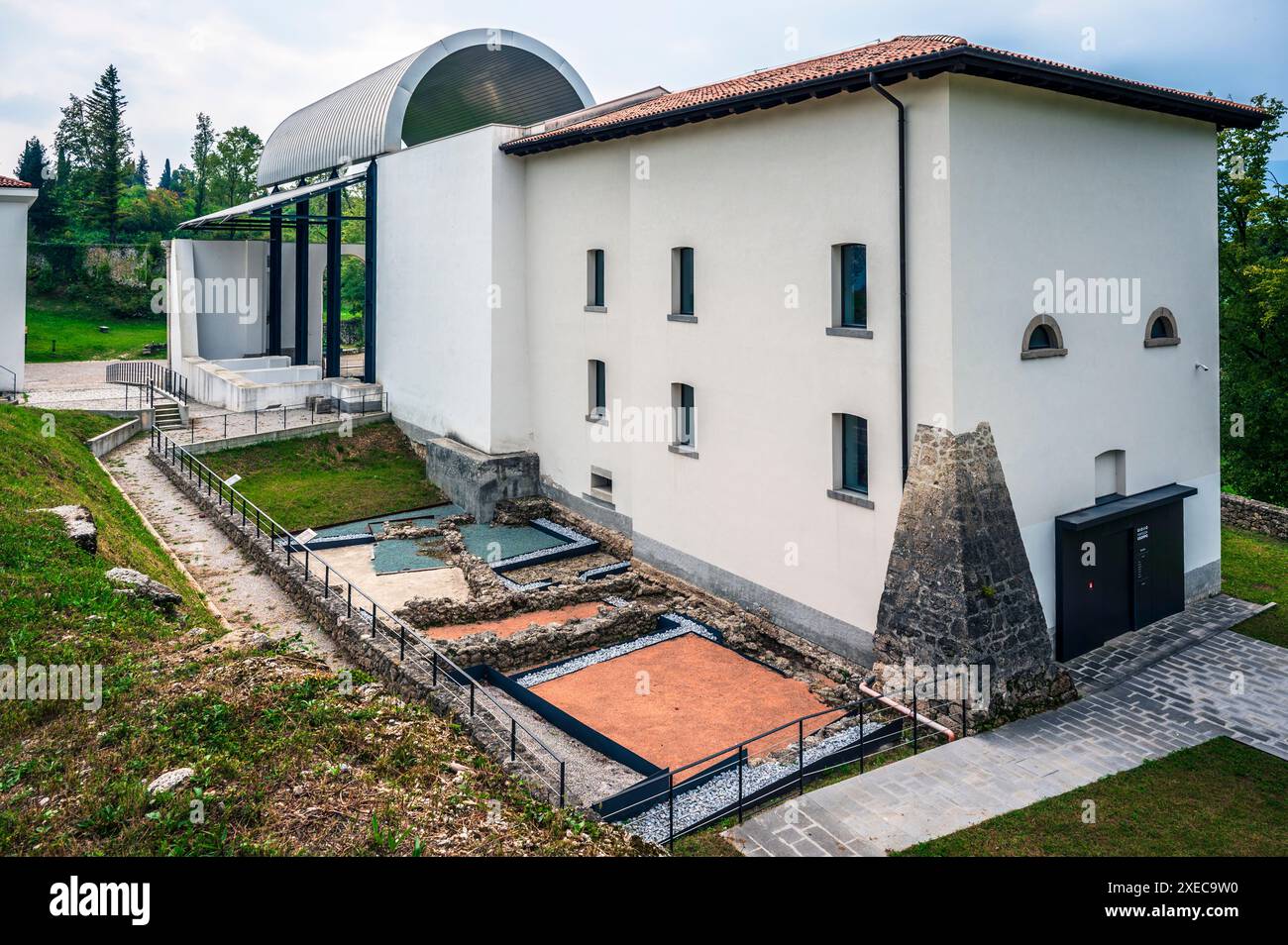 Stratified remains of ancient and modern fortresses. A unique example ...