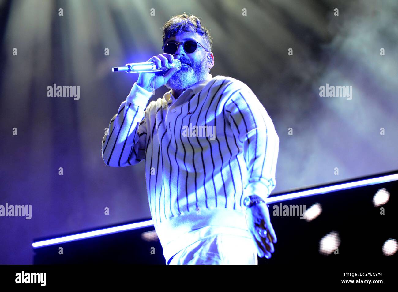 Sido live auf dem 26. Hurricane Festival 2024 am Eichenring. Scheeßel ...