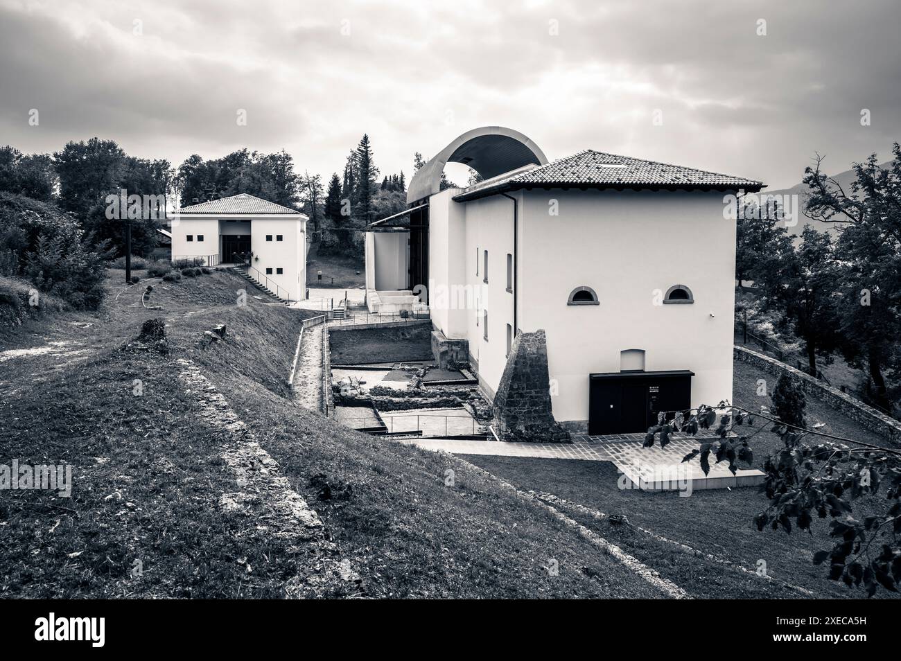 Stratified remains of ancient and modern fortresses. A unique example ...