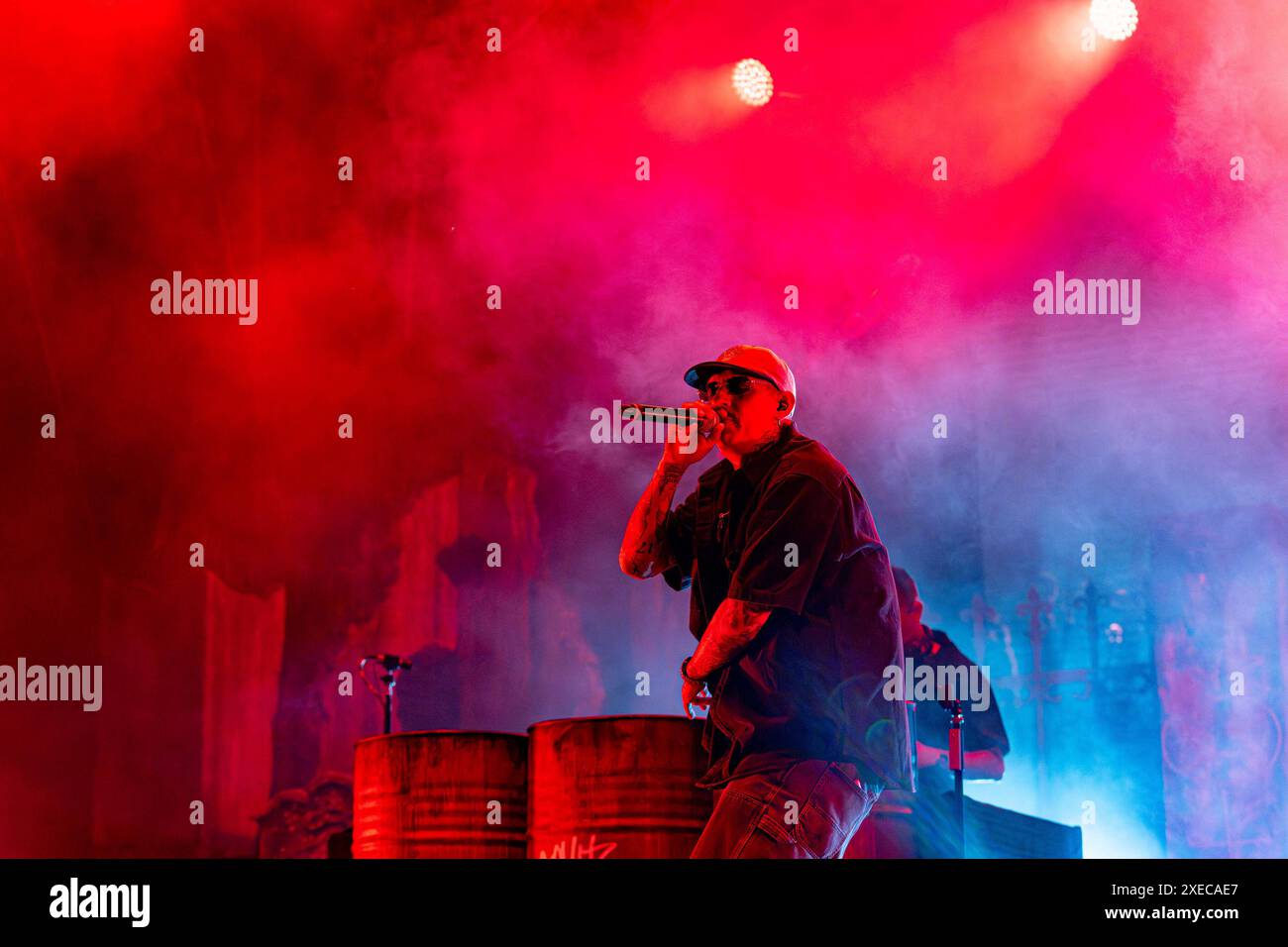 Italian singer Music Concert - Salmo - Noyz Narcos Noyz Narcos Collegno ...