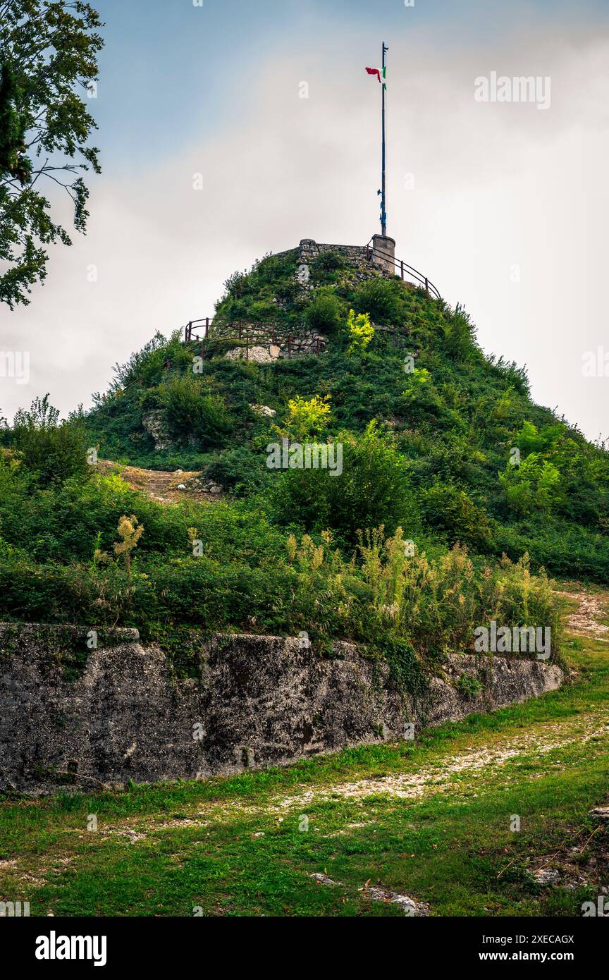 Stratified remains of ancient and modern fortresses. A unique example ...