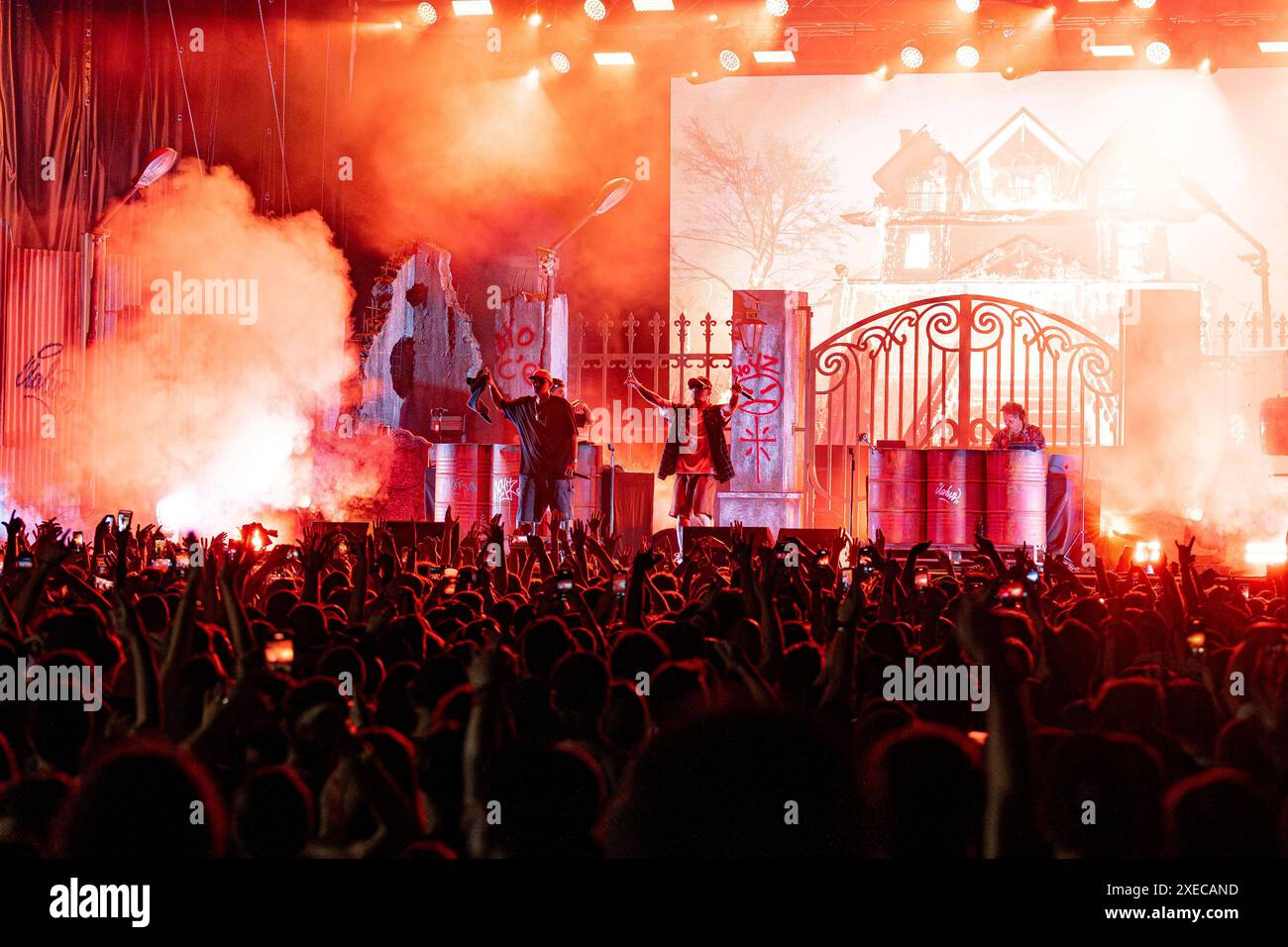 Italian singer Music Concert - Salmo - Noyz Narcos Salmo & Noyz Narcos ...