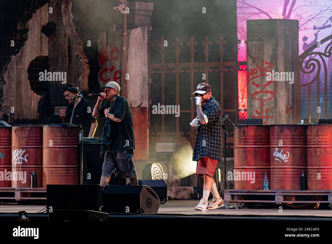 Italian singer Music Concert - Salmo - Noyz Narcos Salmo & Noyz Narcos ...