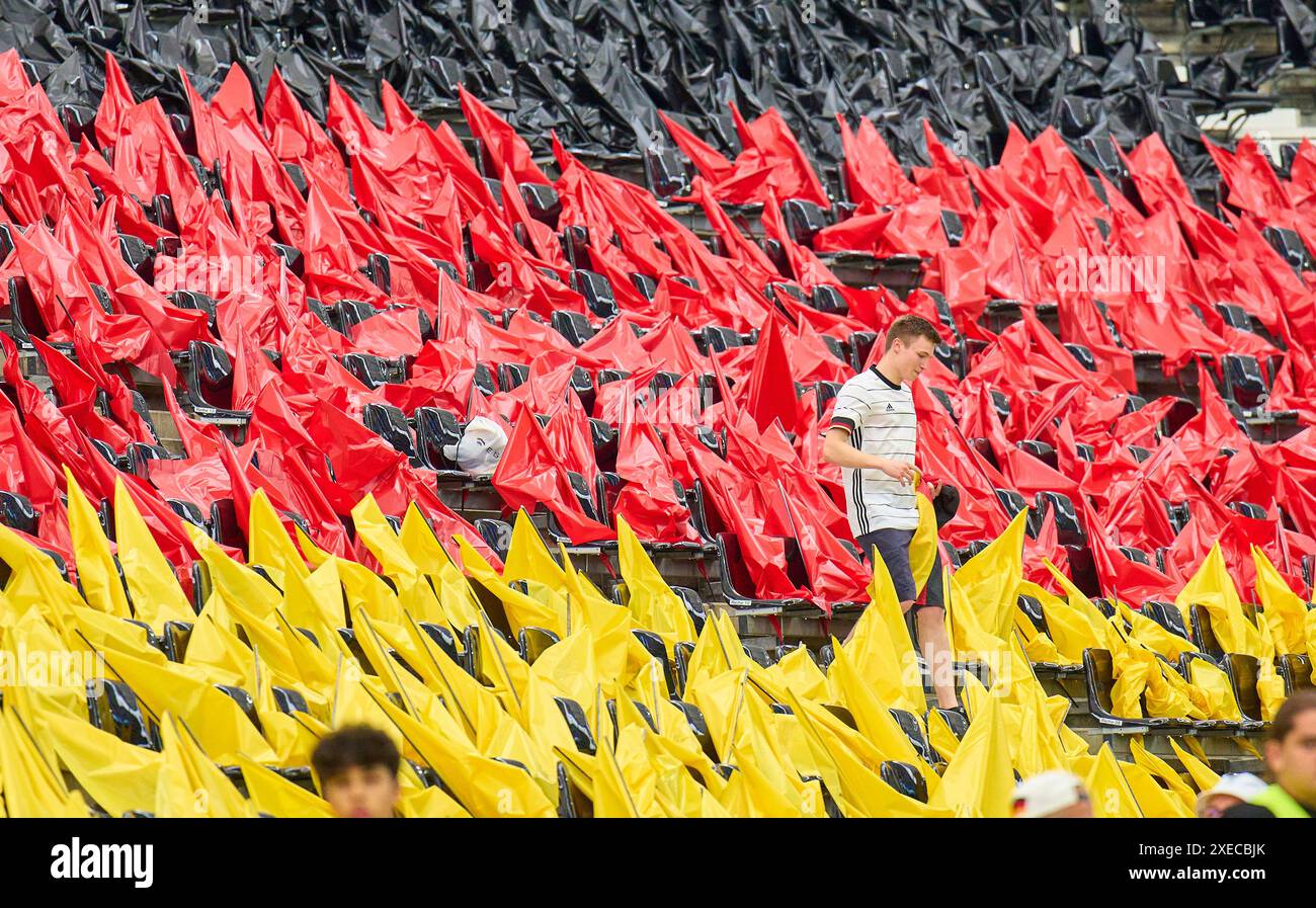 DFB fans in the group A stage match GERMANY - SWITZERLAND 1-1 of the ...
