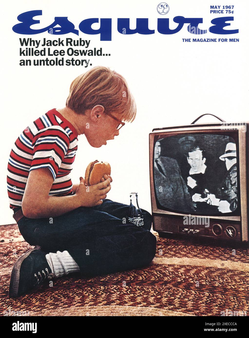 May 1967 Esquire magazine cover- Why Jack Ruby killed Lee Oswald ...