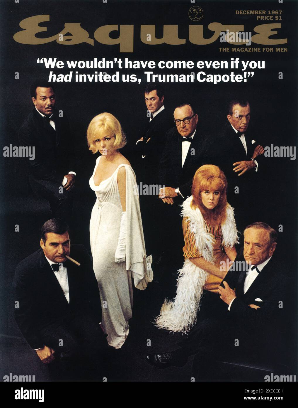 December 1967 Esquire magazine cover with Truman Capote and masked ball ...