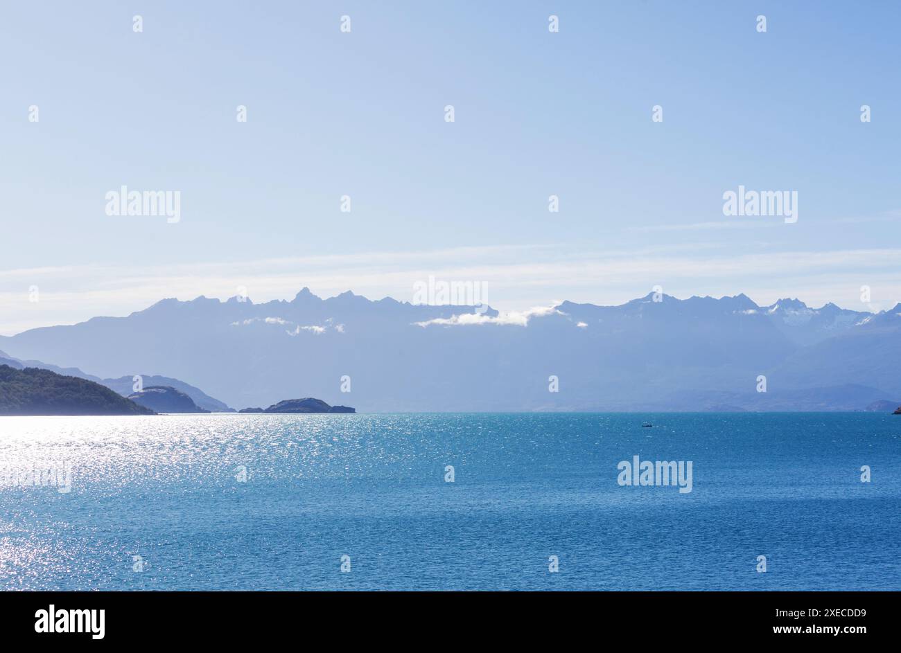 Lake General Carrera Stock Photo - Alamy