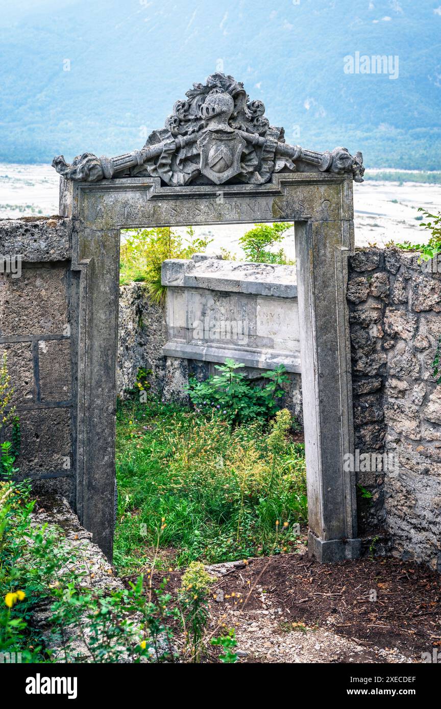 Stratified remains of ancient and modern fortresses. A unique example ...