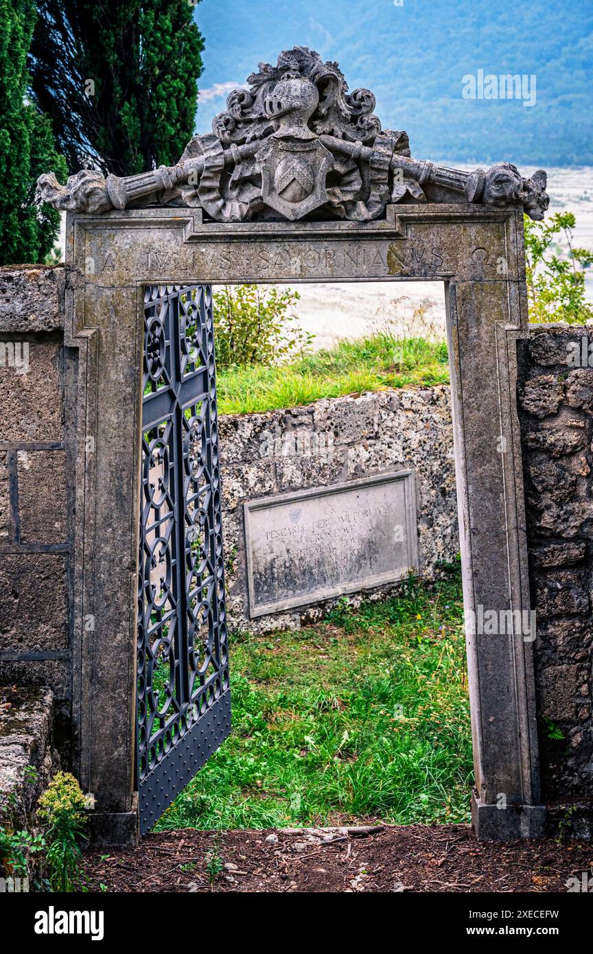 Stratified remains of ancient and modern fortresses. A unique example ...