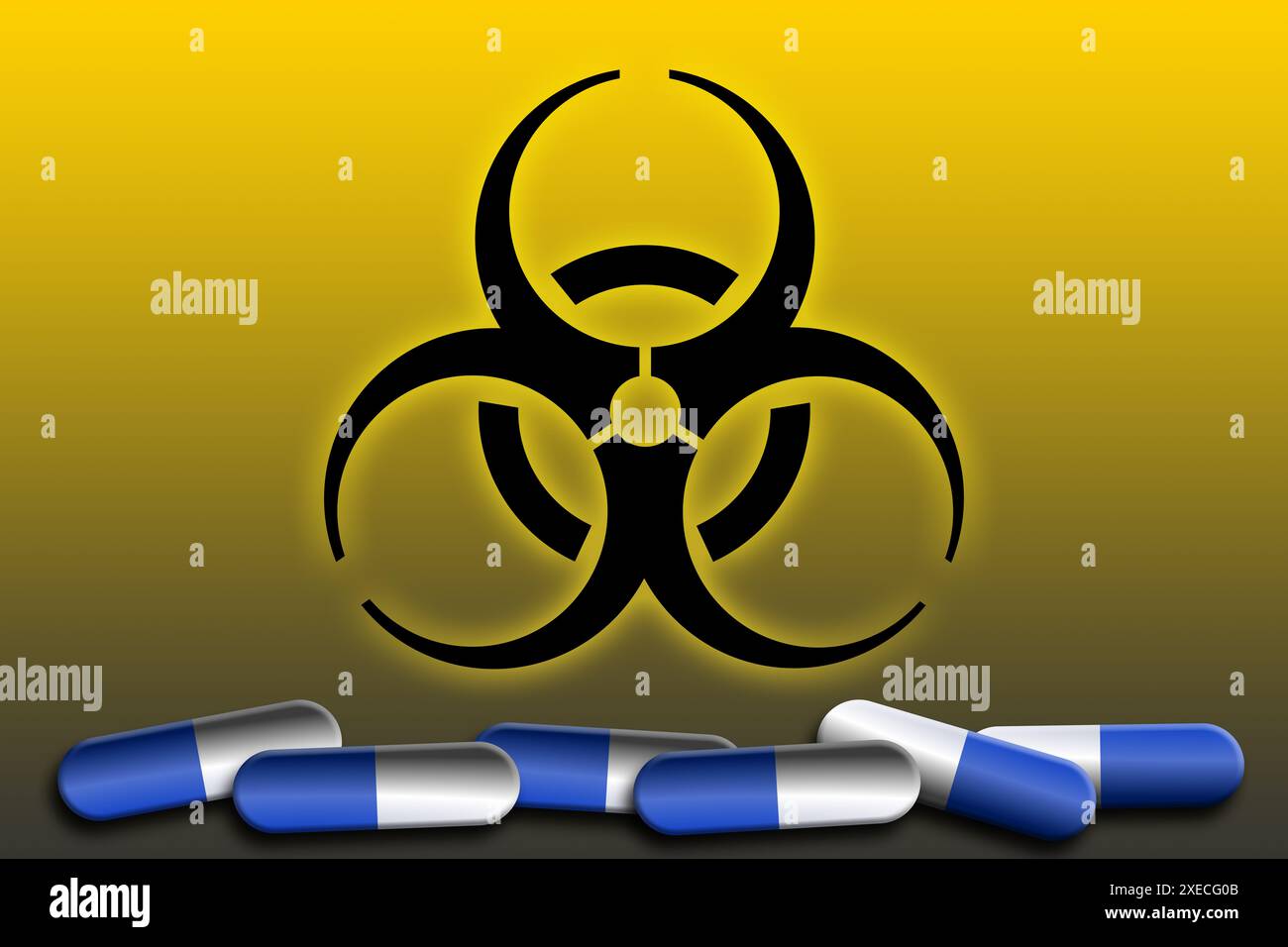 International biological hazard graphic symbol used during ...