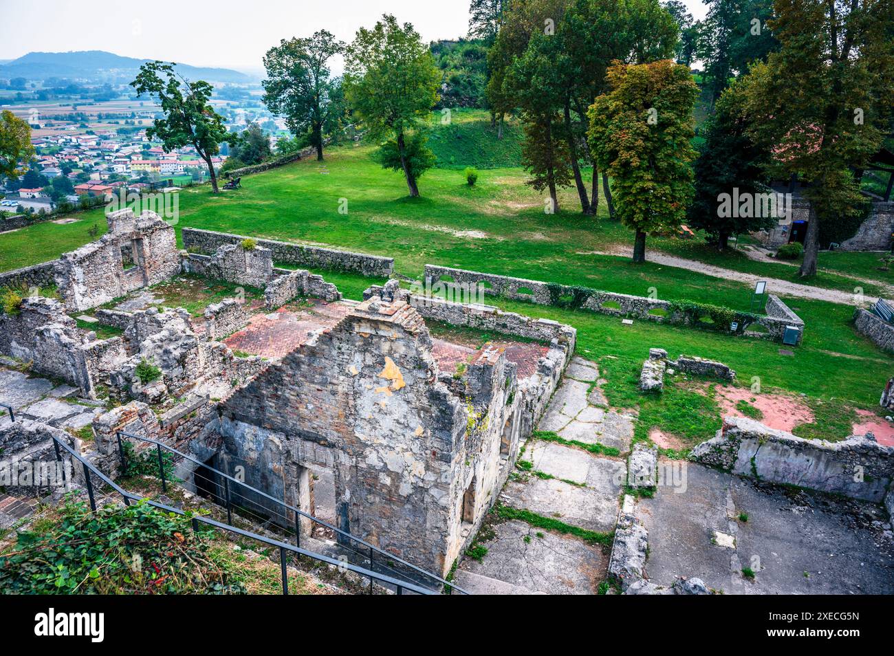 Stratified remains of ancient and modern fortresses. A unique example ...