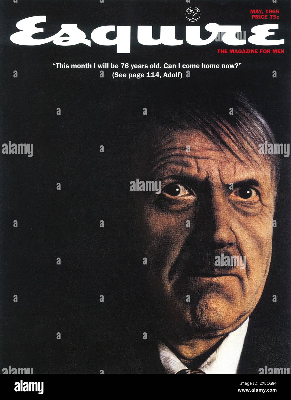 May 1965 Esquire magazine cover-- Adolf Hitler. George Lois Design ...