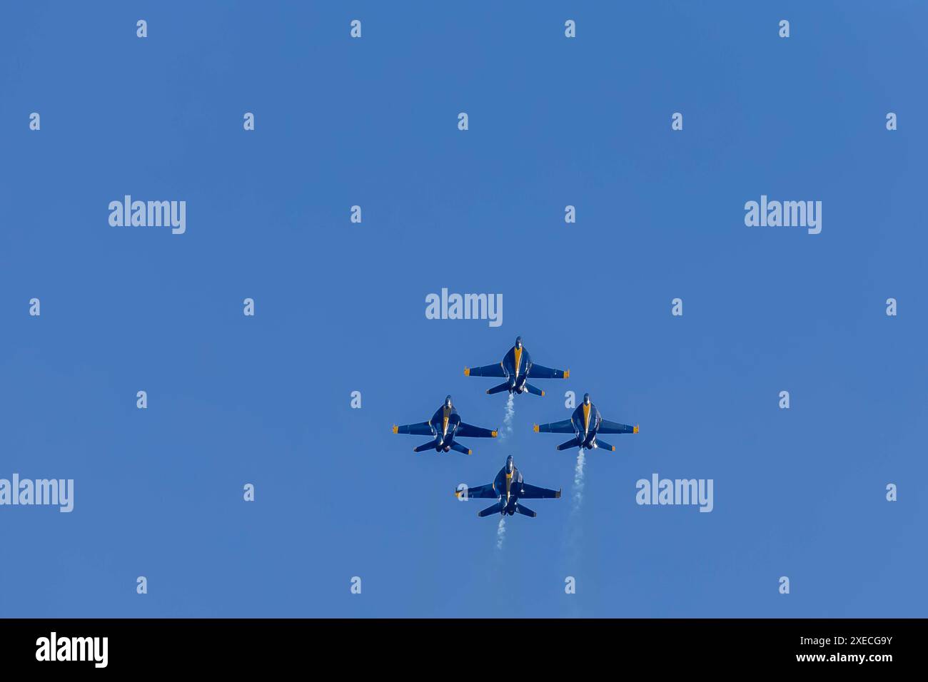 Blue Angels Soar: Precision Practice for Season Debut Stock Photo - Alamy