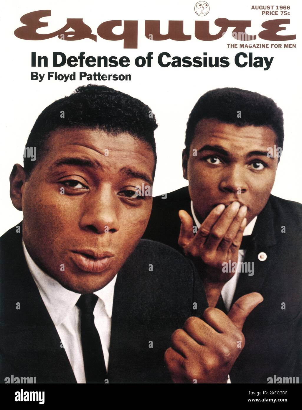 August 1966 Esquire magazine cover- In Defense of Cassius Clay- Floyd ...
