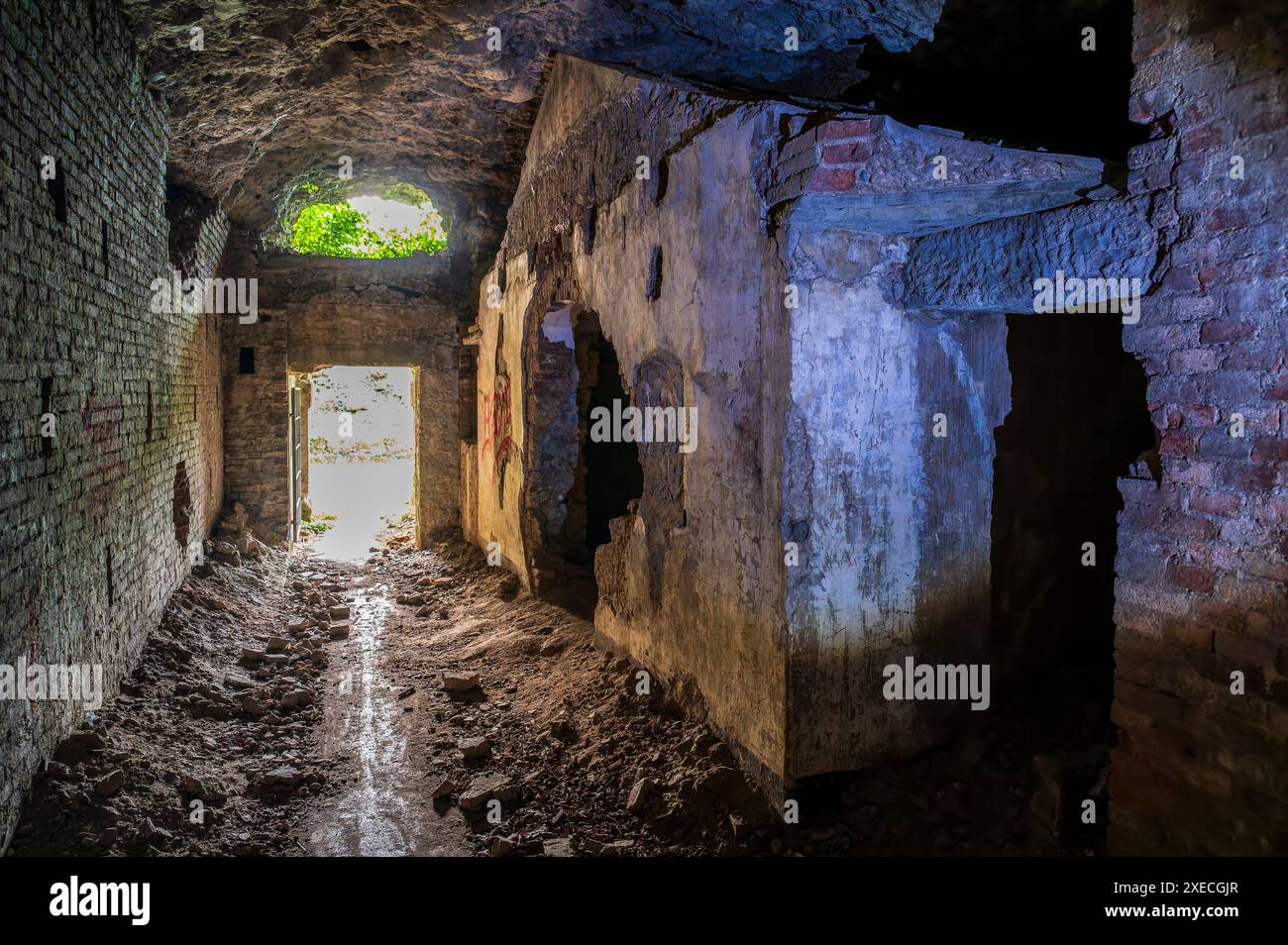 Stratified remains of ancient and modern fortresses. A unique example ...