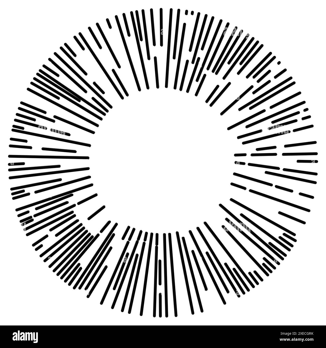 Circle of sun rays Stock Vector Image & Art - Alamy