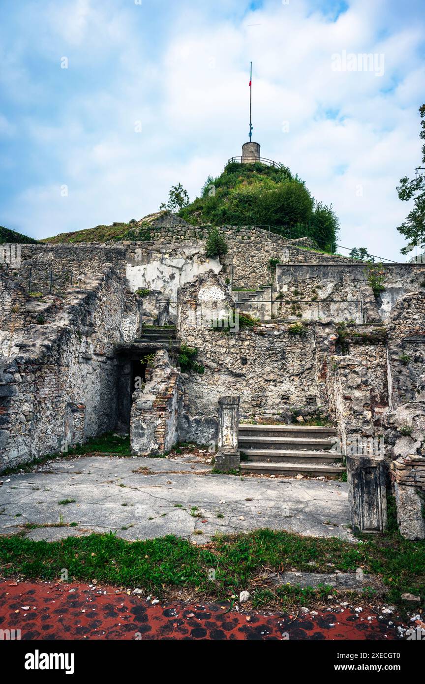 Stratified remains of ancient and modern fortresses. A unique example ...