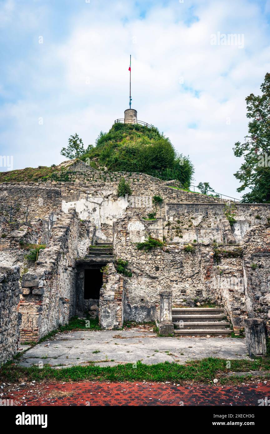 Stratified remains of ancient and modern fortresses. A unique example ...