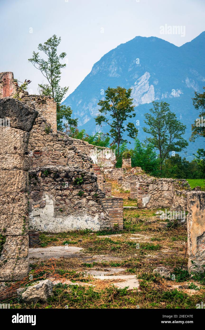 Stratified remains of ancient and modern fortresses. A unique example ...