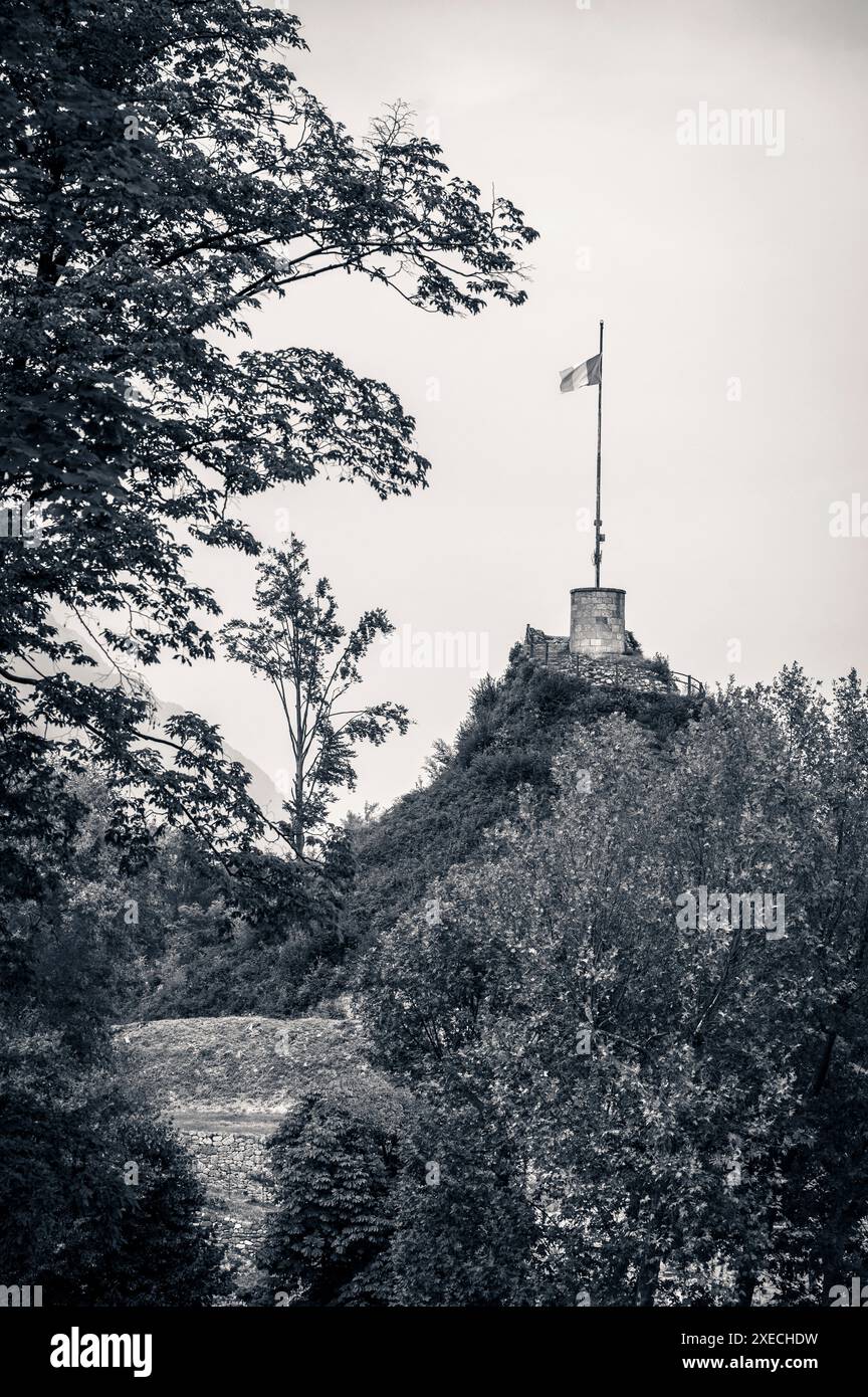 Stratified remains of ancient and modern fortresses. A unique example ...
