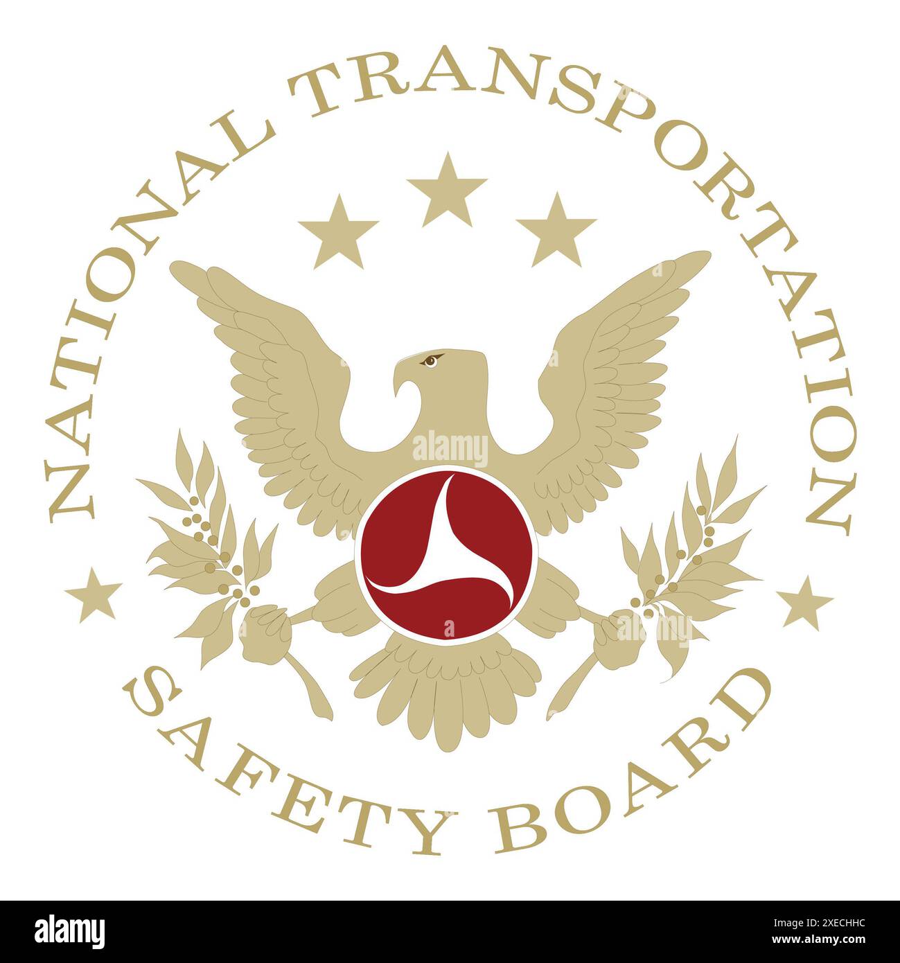 NTSB 50th Anniversary NTSB Seal 1967-1974 Stock Photo - Alamy