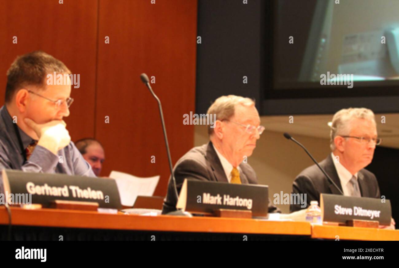 Panelist participating in the PTC forum Photo of the Week Stock Photo ...