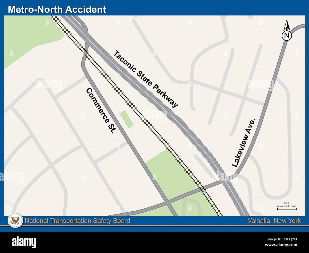 NTSB illustrated diagram of Metro North accident Metro North Accident ...