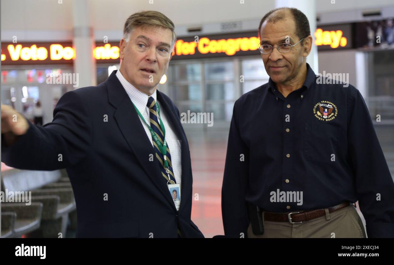 Acting Chairman Hart and NTSB staff tours the Staten Island Ferry ...