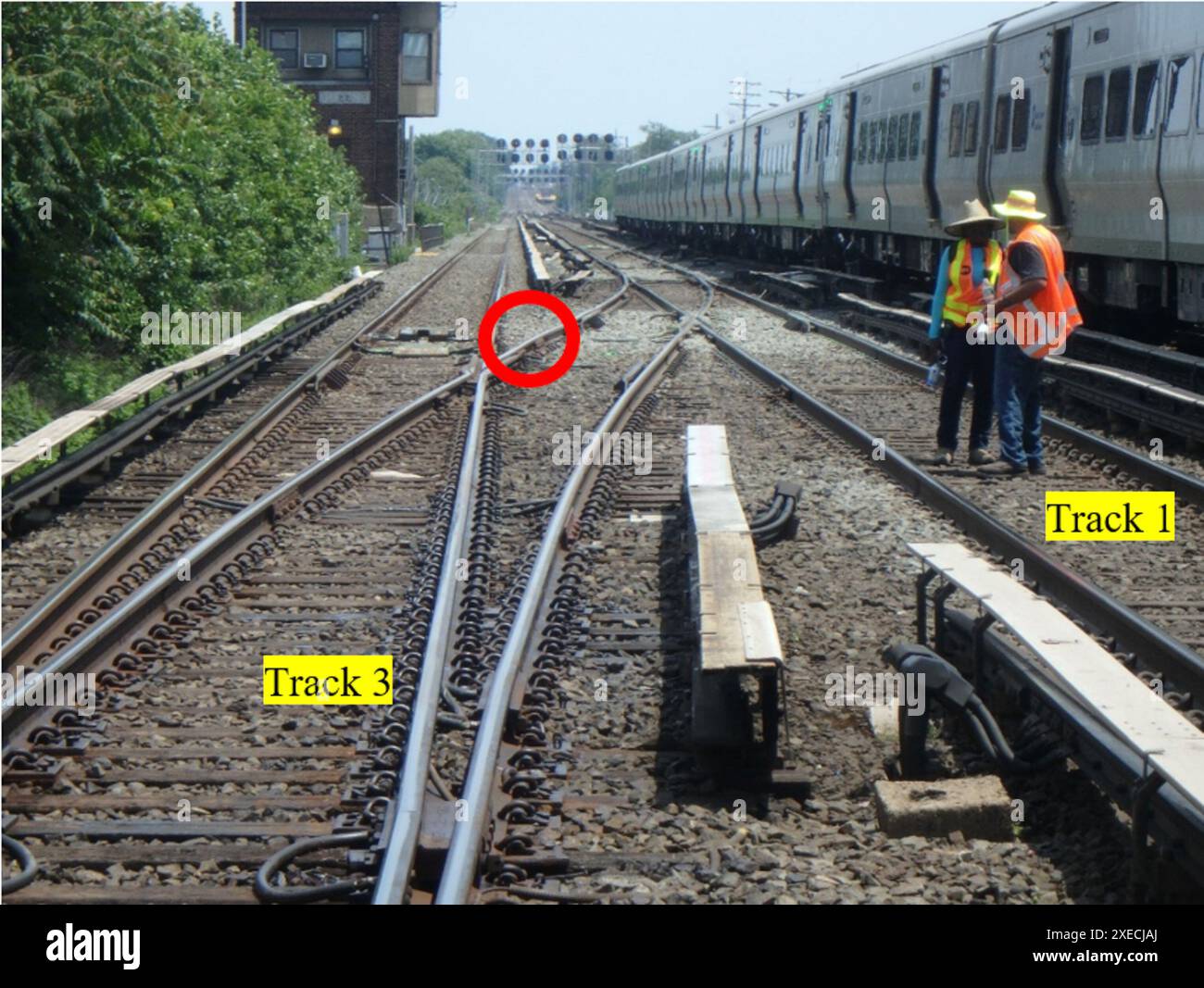 End point train track hi-res stock photography and images - Alamy