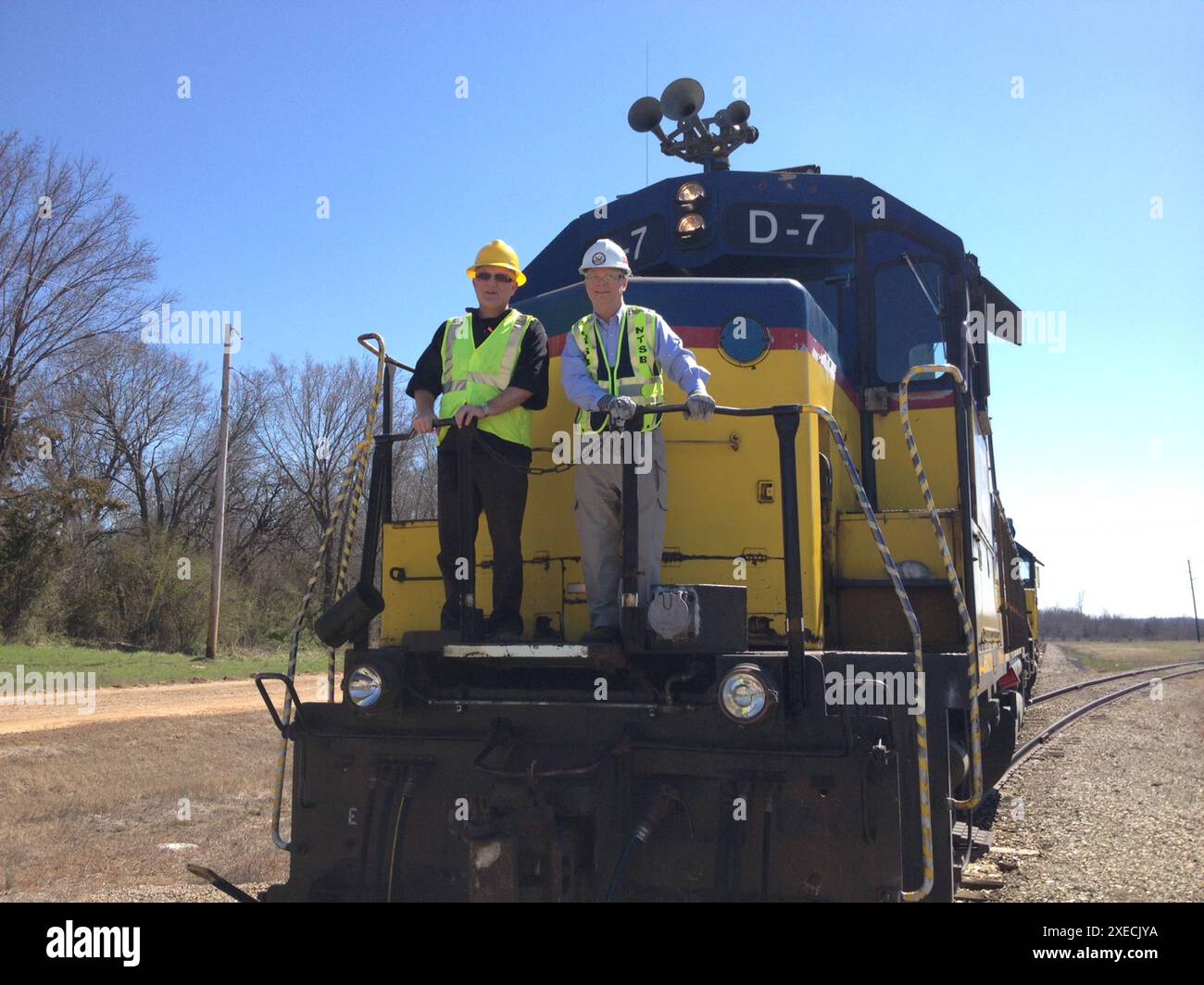 Member Sumwalt learns the finer points of short line railroad ops ...