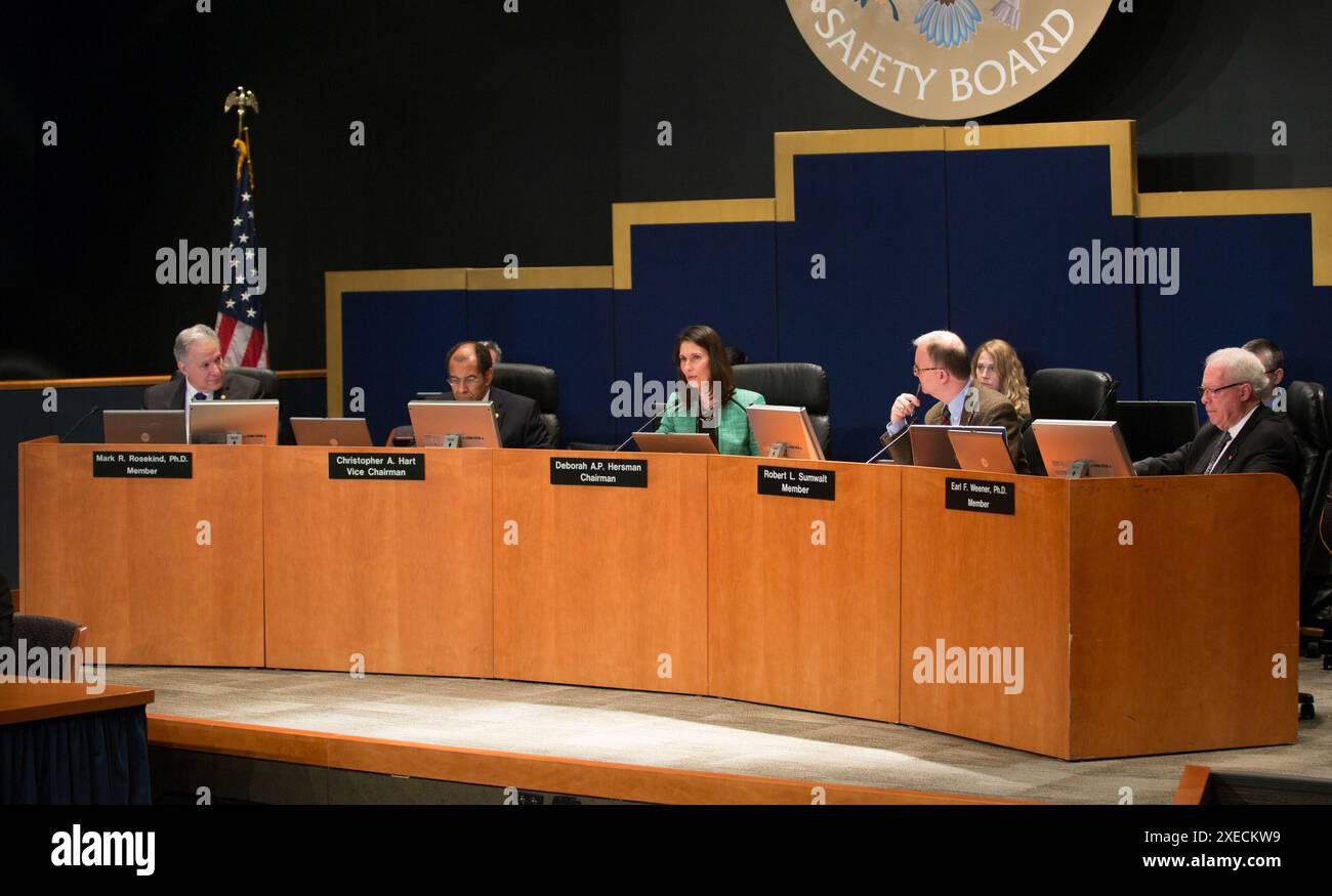 NTSB Chairman Deborah A.P. Hersman delivers her opening statement for ...