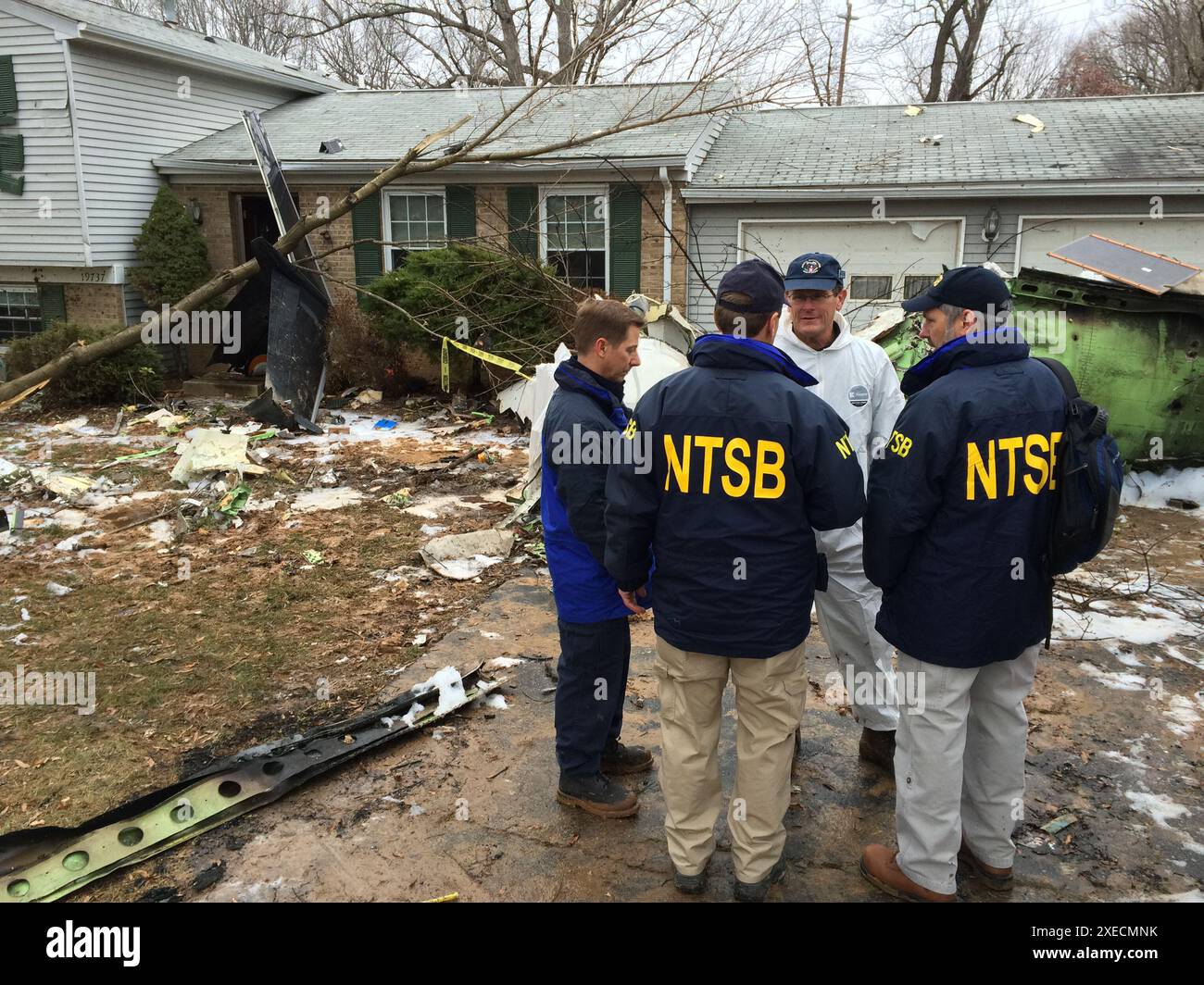 NTSB Investigators on scene at Gaithersburg, MD plane crash ...