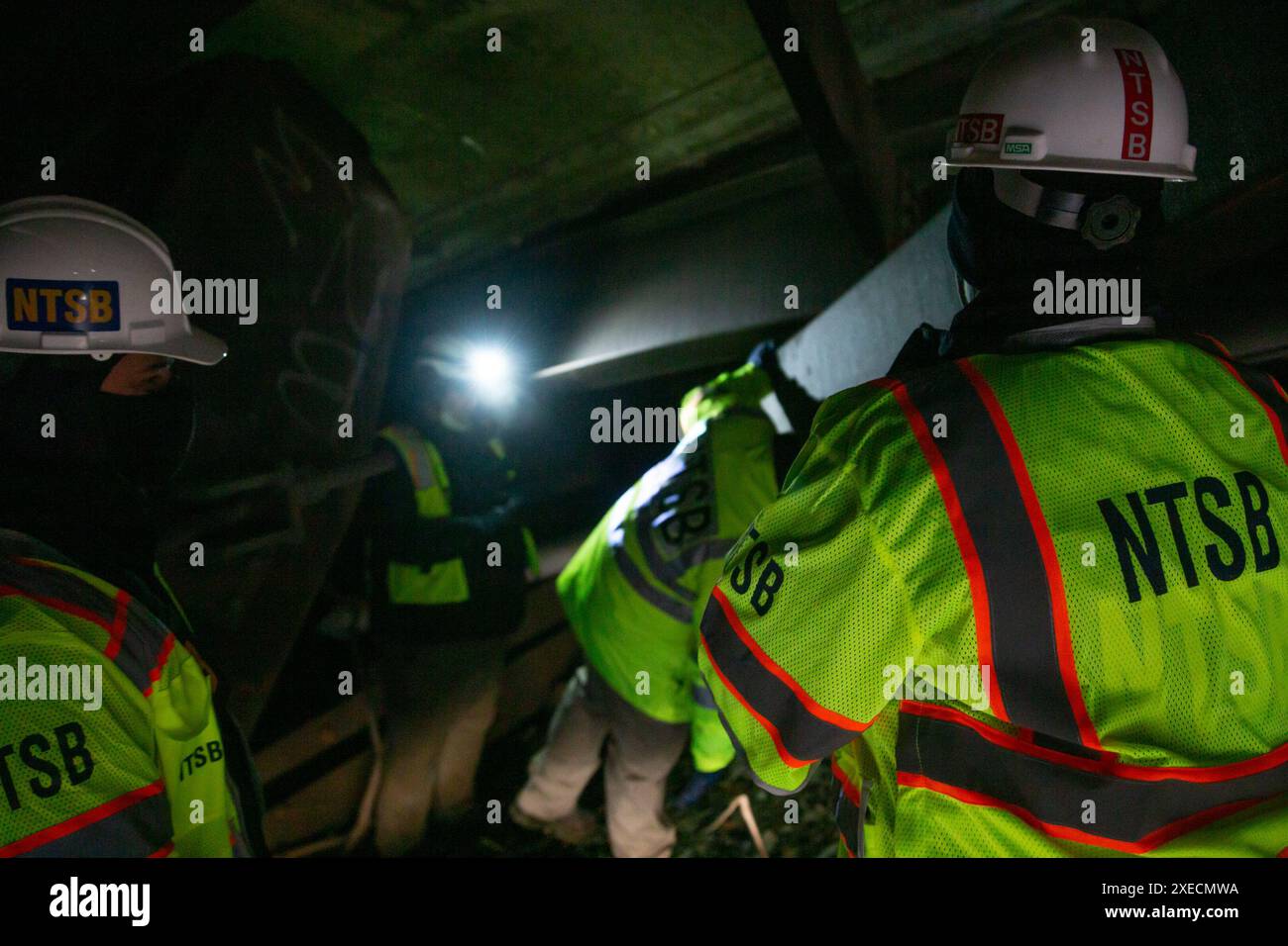 Pittsburgh, PA Bridge Collapse Stock Photo - Alamy