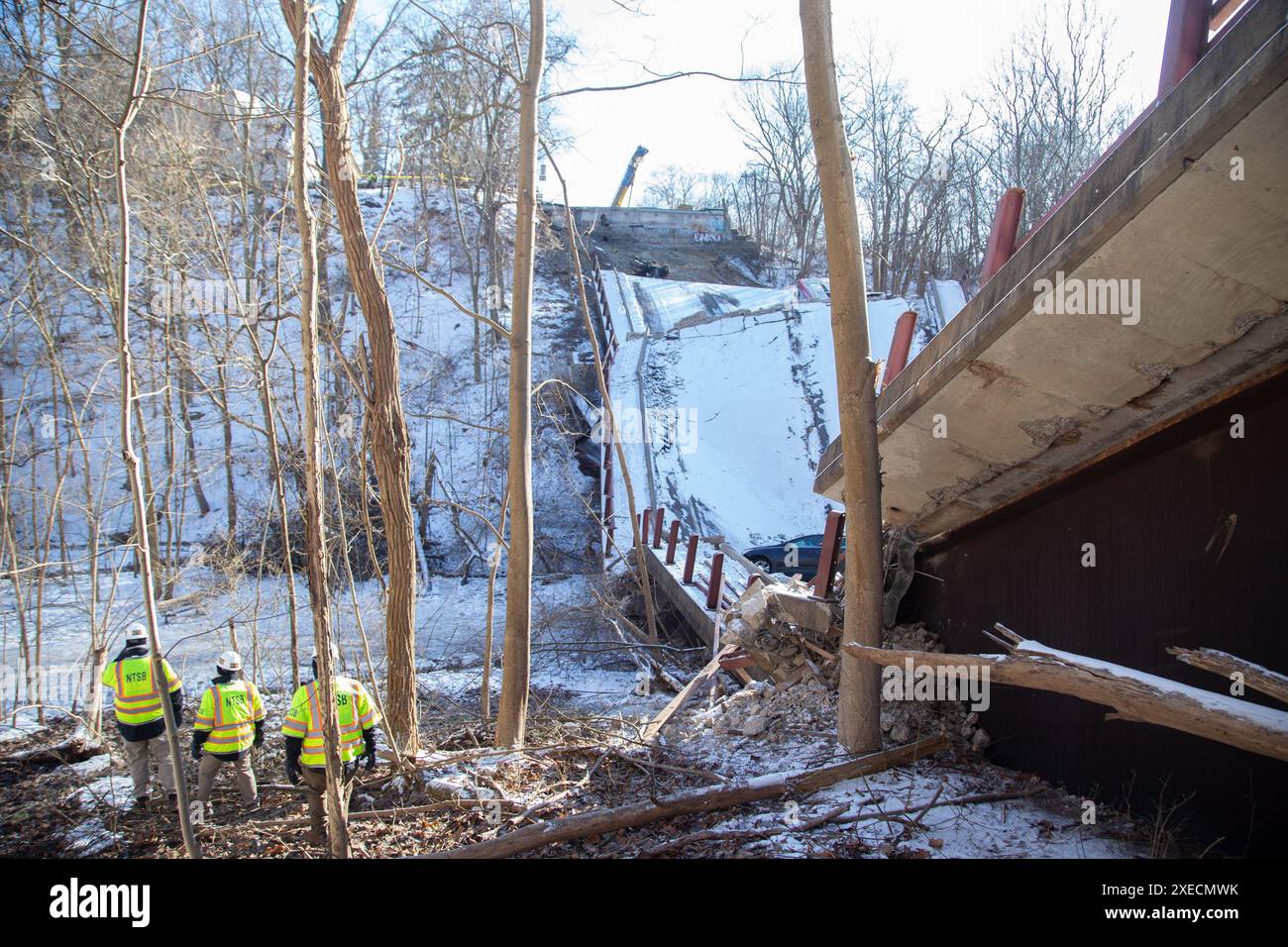 Pittsburgh, PA Bridge Collapse Stock Photo - Alamy Pittsburgh, PA Bridge Collapse Stock Photo - Alamy