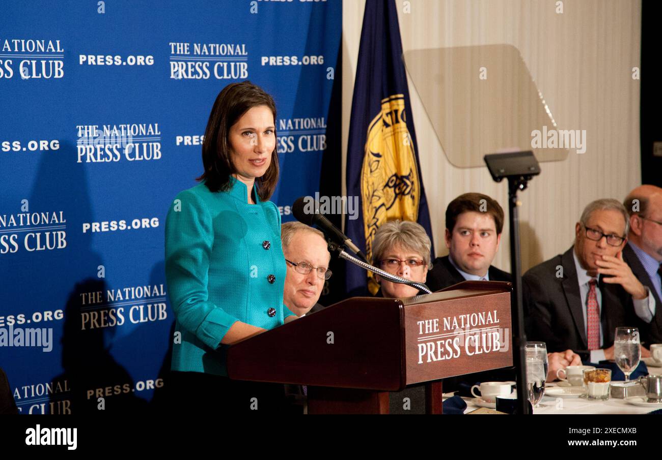 NTSB Chairman Deborah Hersman provided her farewell speech to the National Press Club Speakers ...