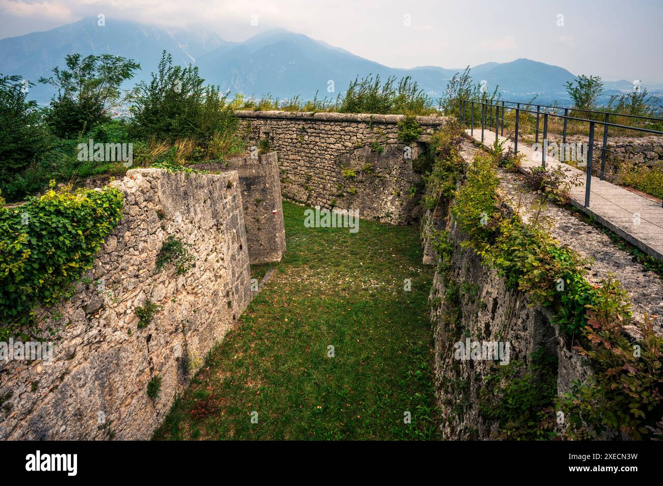 Stratified remains of ancient and modern fortresses. A unique example ...