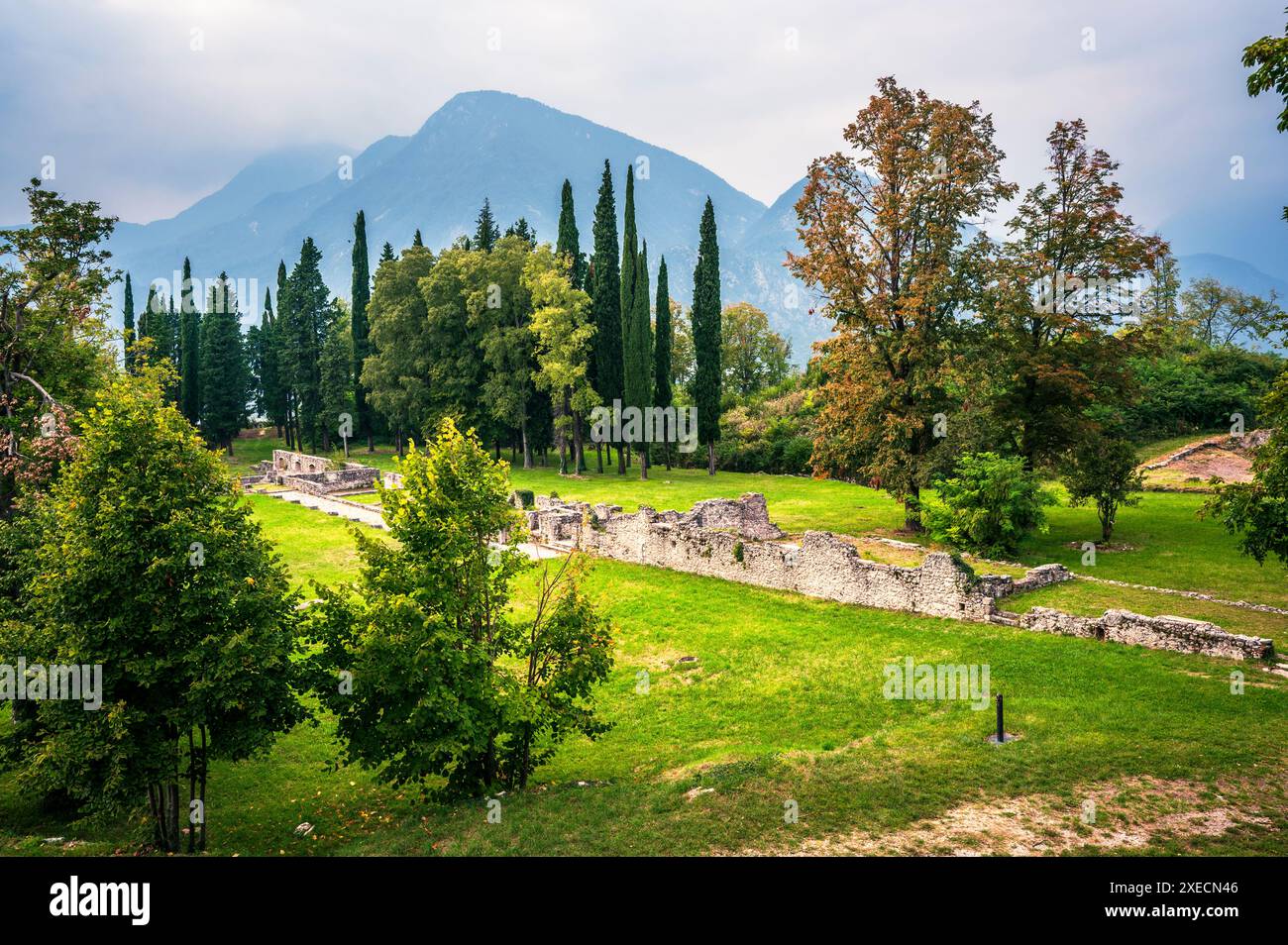Stratified remains of ancient and modern fortresses. A unique example ...