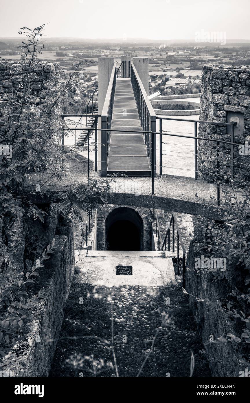 Stratified remains of ancient and modern fortresses. A unique example ...