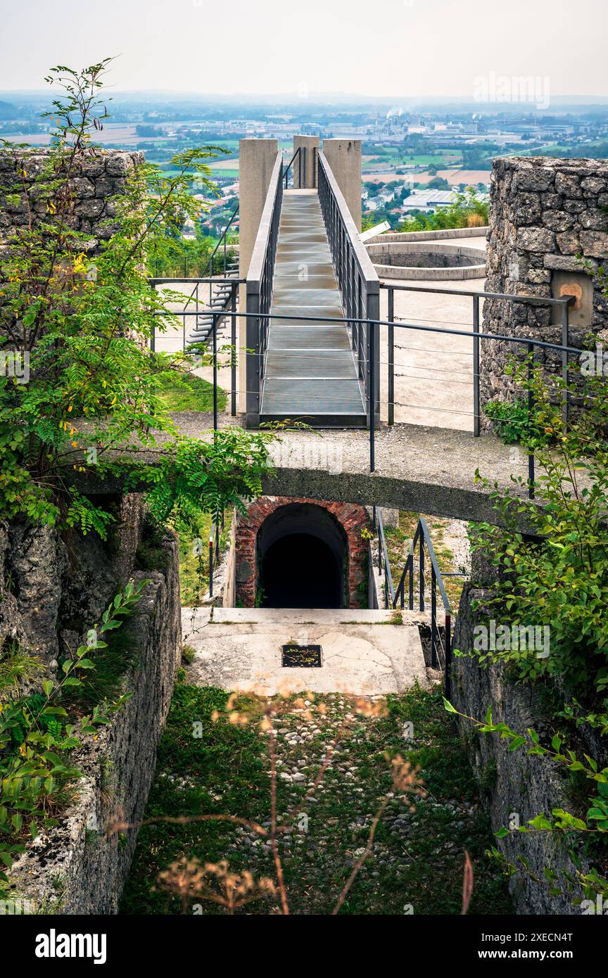 Stratified remains of ancient and modern fortresses. A unique example ...