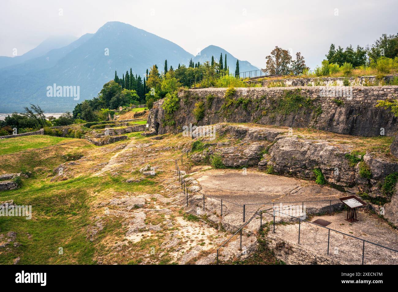 Stratified remains of ancient and modern fortresses. A unique example ...