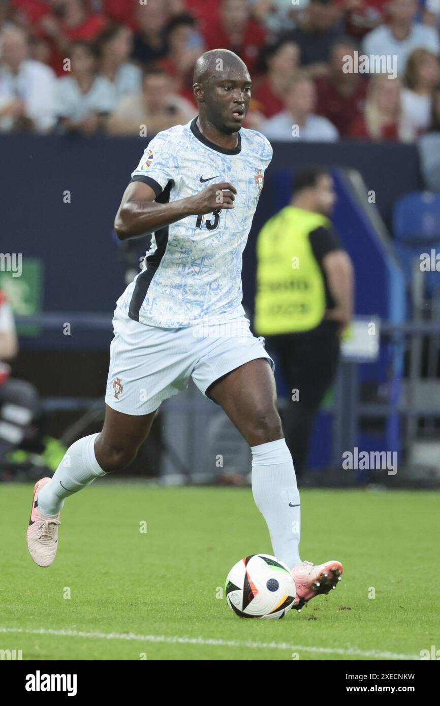 Gelsenkirchen, Germany June 26, 2024, Danilo Pereira of Portugal during ...