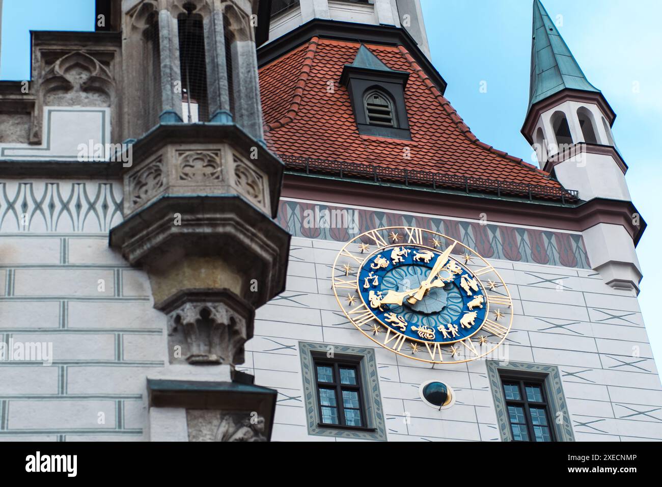 Bavarian clock hi-res stock photography and images - Alamy