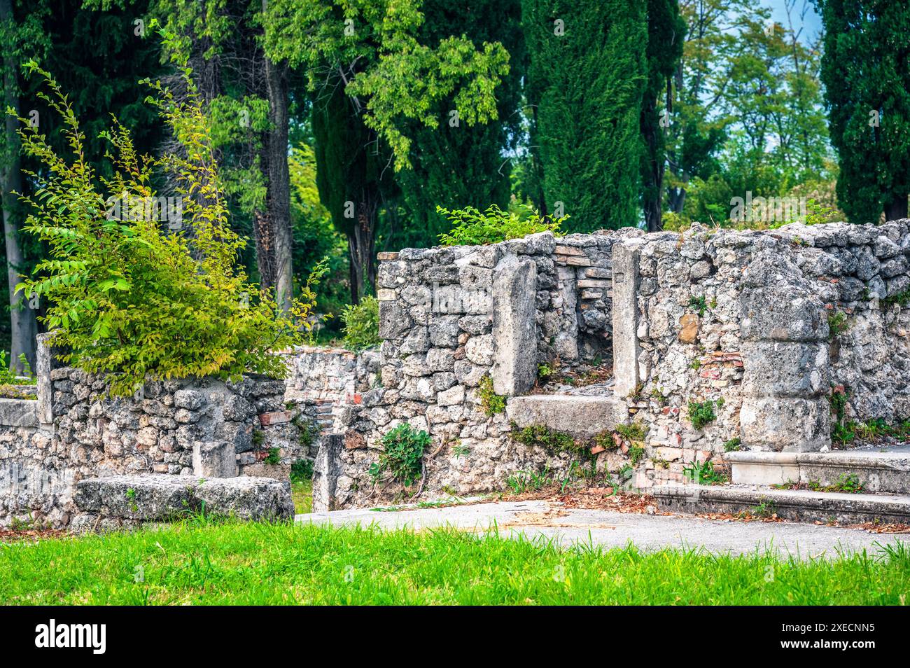 Stratified remains of ancient and modern fortresses. A unique example ...