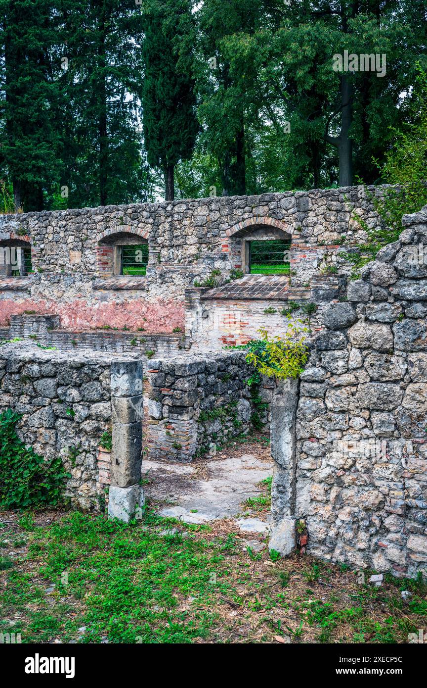 Stratified remains of ancient and modern fortresses. A unique example ...