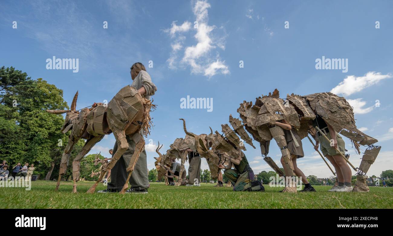 Wimbledon College of Arts, London, UK. 27th June, 2024. The Walk ...