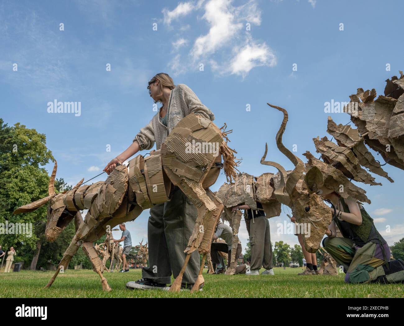 Wimbledon College of Arts, London, UK. 27th June, 2024. The Walk ...