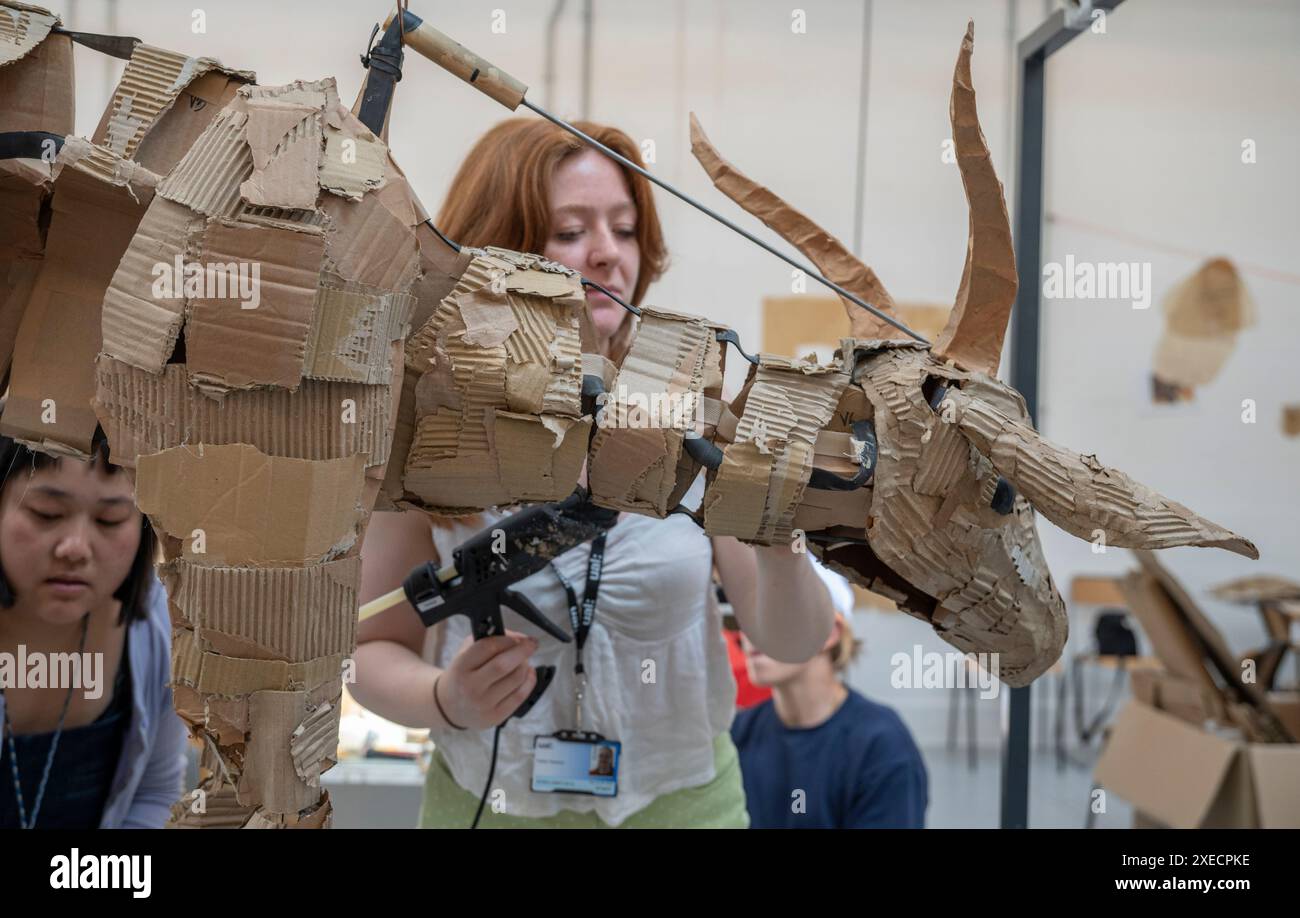 Wimbledon College of Arts, London, UK. 27th June, 2024. The Walk ...