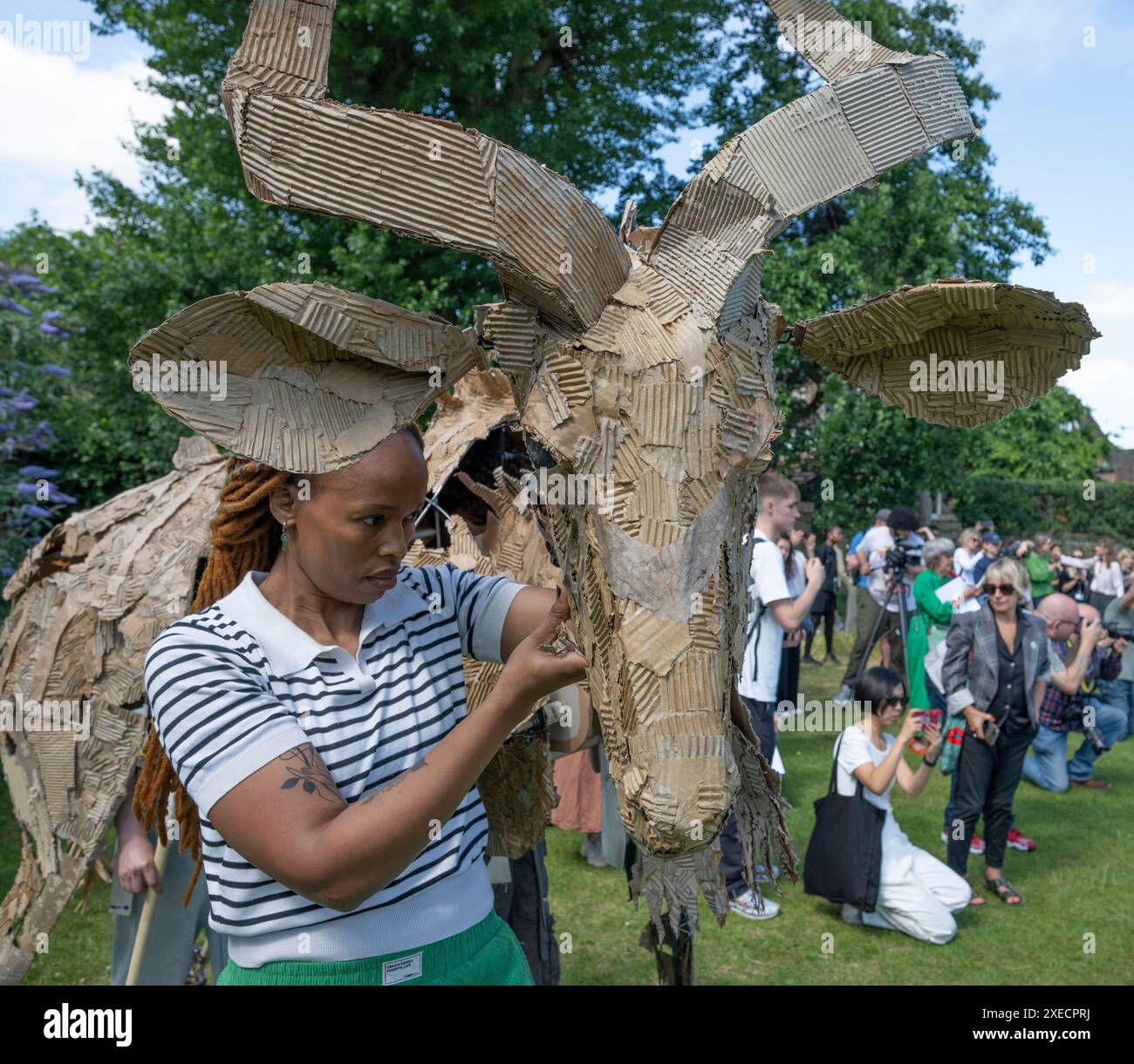 Wimbledon College of Arts, London, UK. 27th June, 2024. The Walk ...