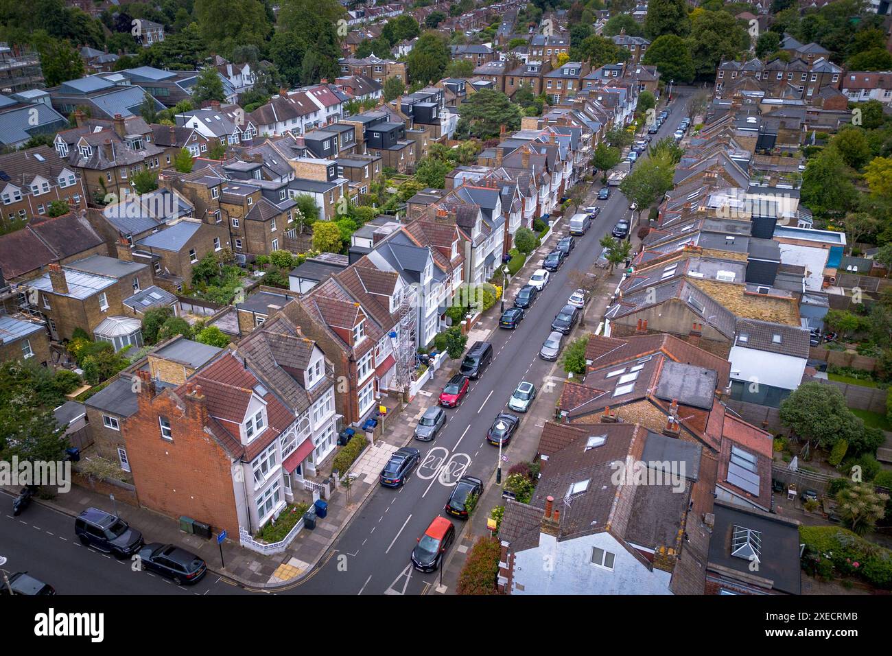 Aerial view expensive residential hi-res stock photography and images ...