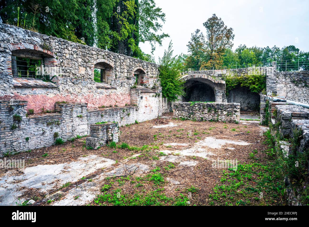 Stratified remains of ancient and modern fortresses. A unique example ...